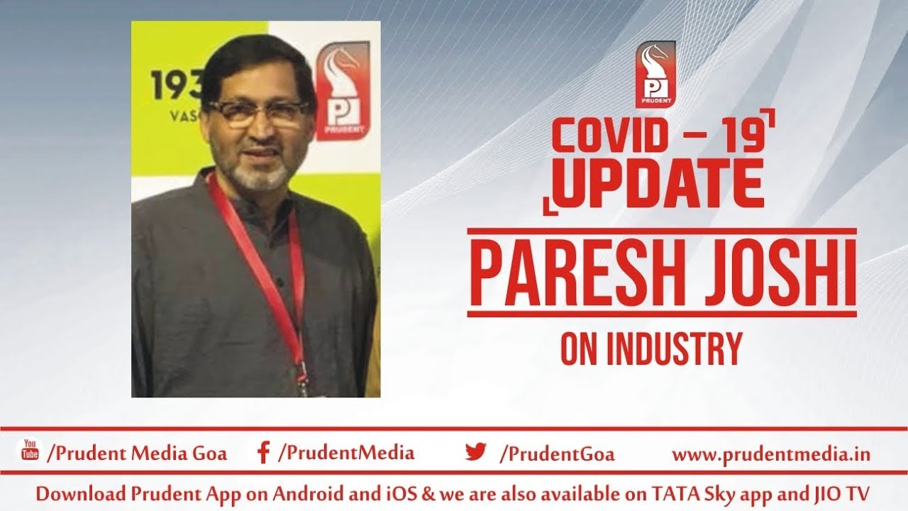 Prudent Media | COVID-19 | Paresh Joshi On Industry | 22 May 2020 - YouTube