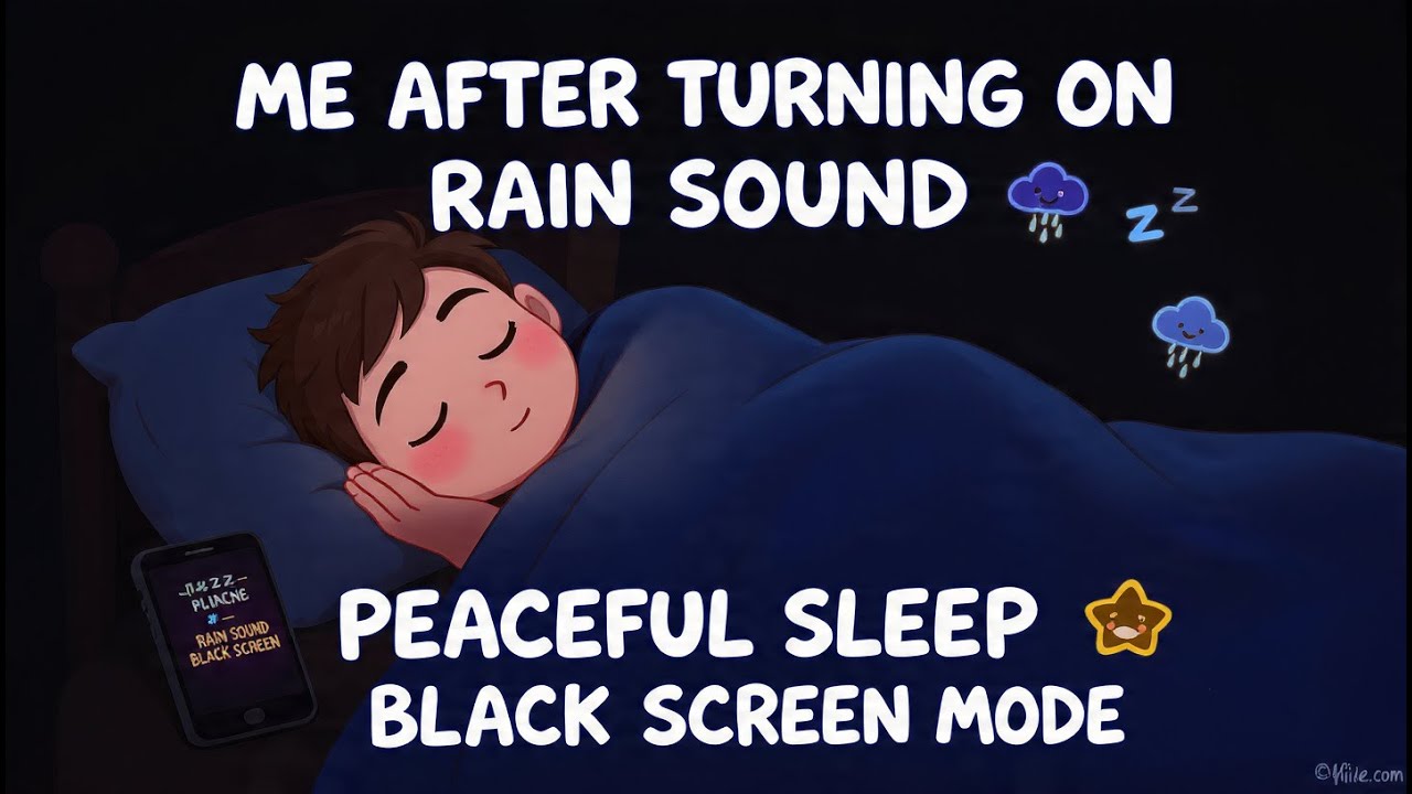 Binaural Thunder & Rain Sounds for Perfect Sleep (Hi-Res Audio, Black ...