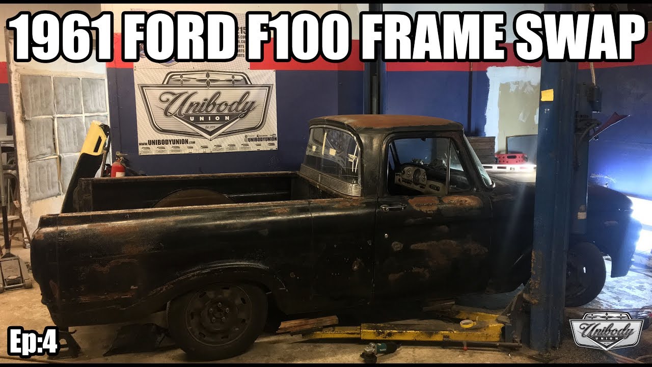 1961 Ford F100 - Full Frame Swap - Project Black Sheep, Grand Marquis ...