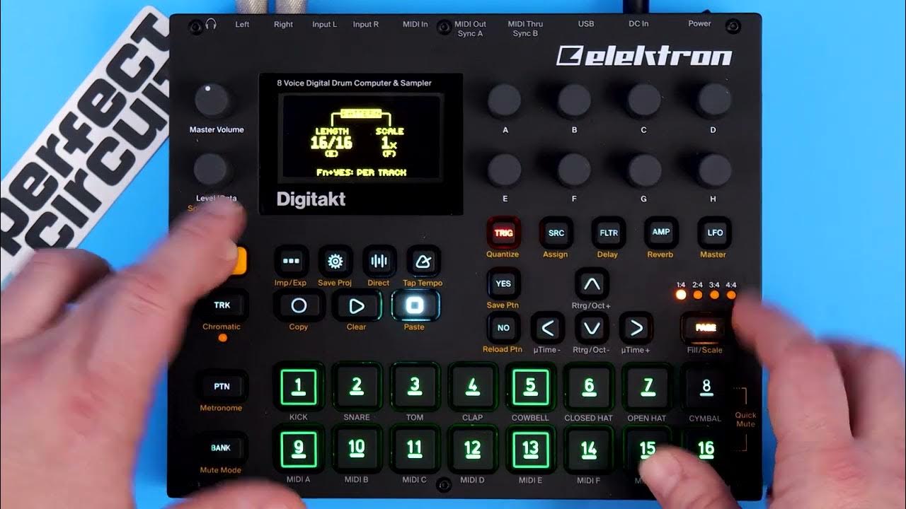 Trig Parameters - Digitakt Tutorial - YouTube