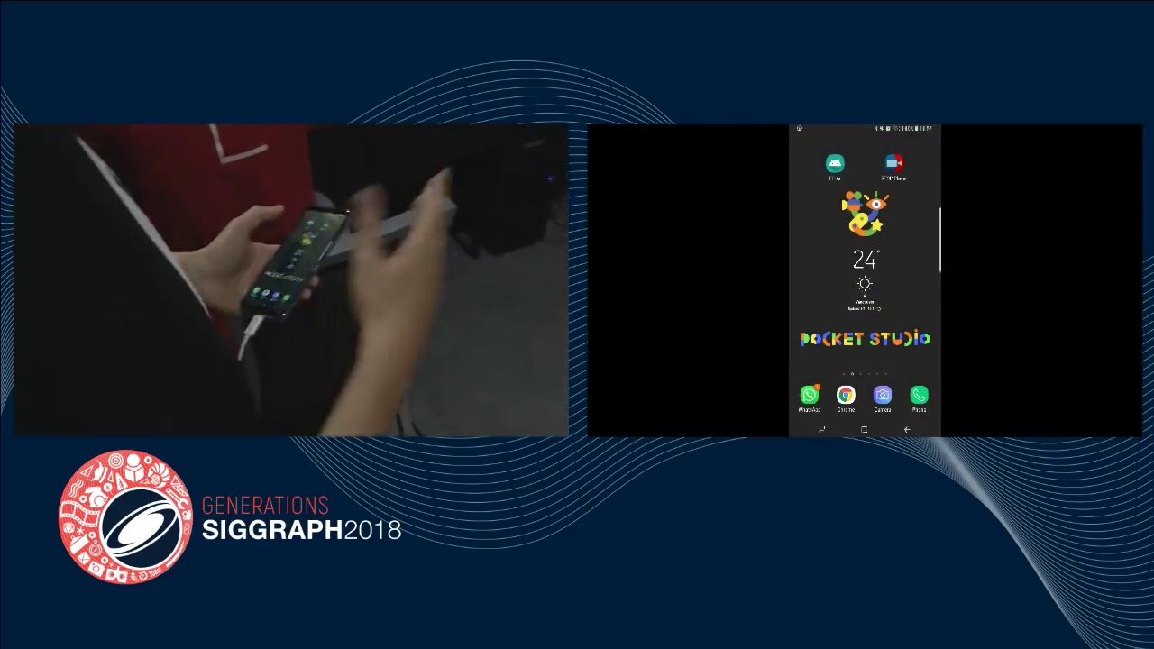 PocketStudio - Real Time Live! SIGGRAPH 2018 - YouTube