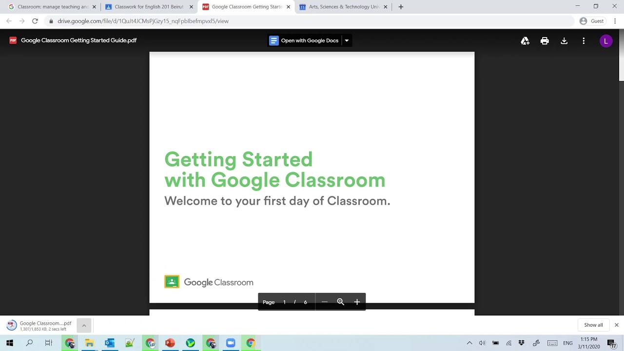 04 Get Course Material on Google Classroom - YouTube