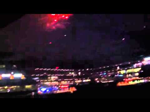 Texas Rangers Fireworks - YouTube