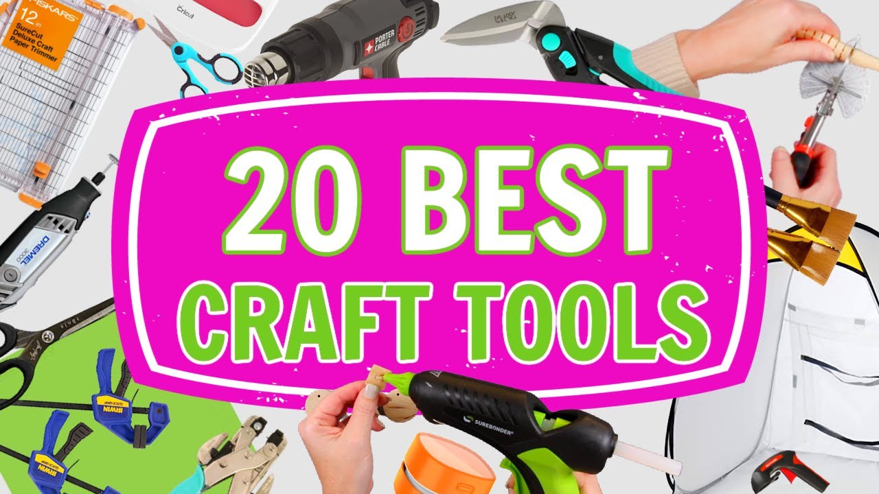 20 Best Craft Tools you NEED for 2023 - YouTube