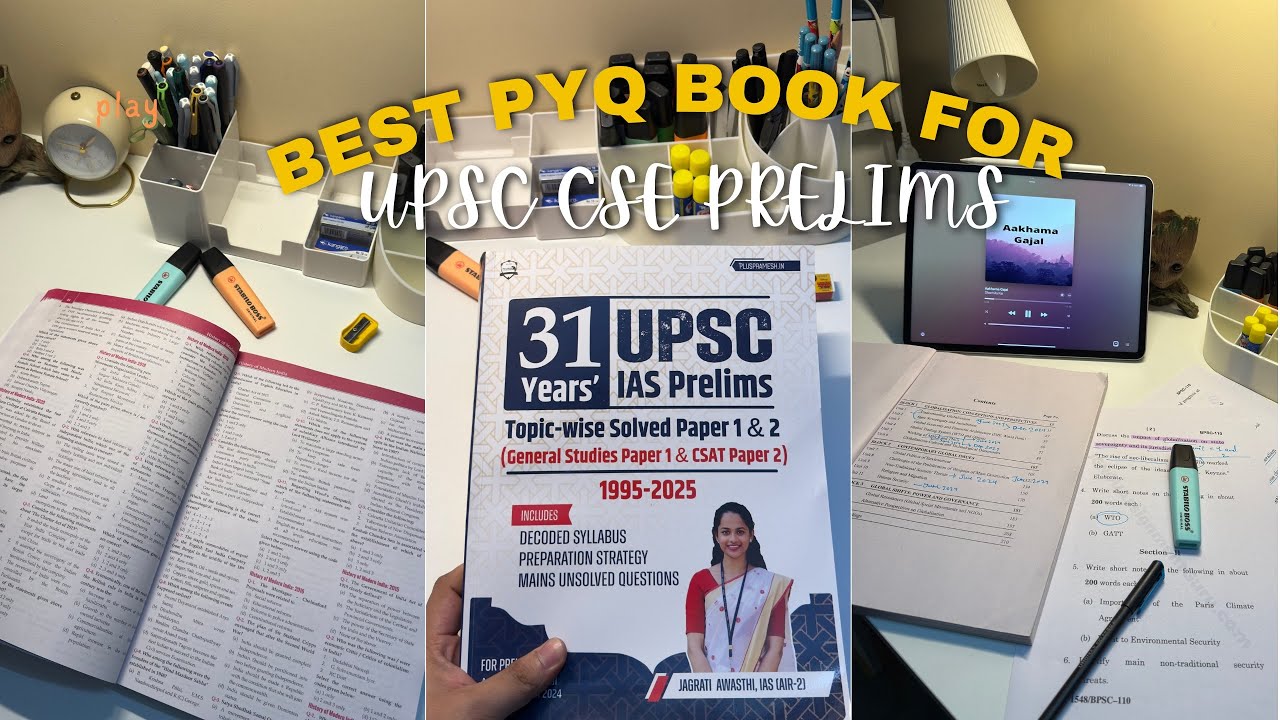 UPSC PYQ Book for Prelims 2026 🔥 | Review of IAS Jagrati Awasthi Book 📖 ...