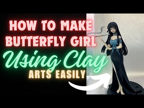 Sculpting a Beautiful Clay Doll: Beginner's Tutorial | Handmade Clay ...