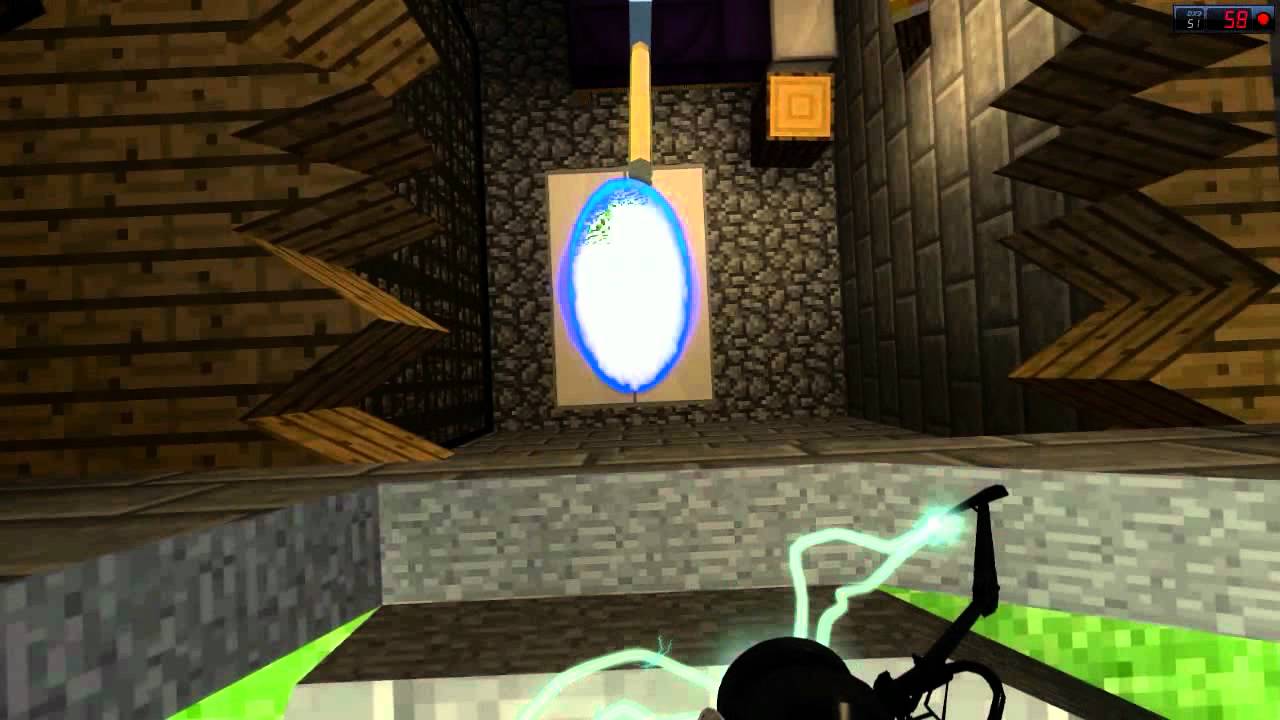 Portal 2 DLC #2 - Карта Minecraft in Portal 2 (Part 1: Escape) [Fantasy ...