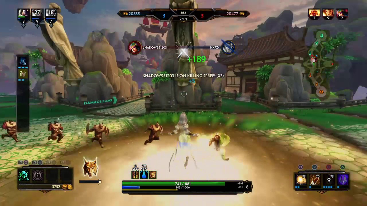 SMITE first play hel /sick build - YouTube