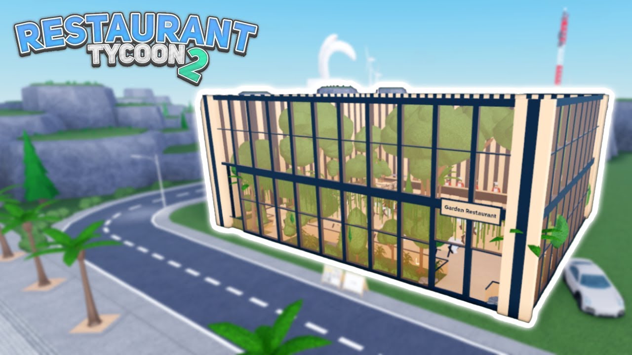 How to Build a Garden Restaurant in Roblox - Speed Build/Tutorial ll ...
