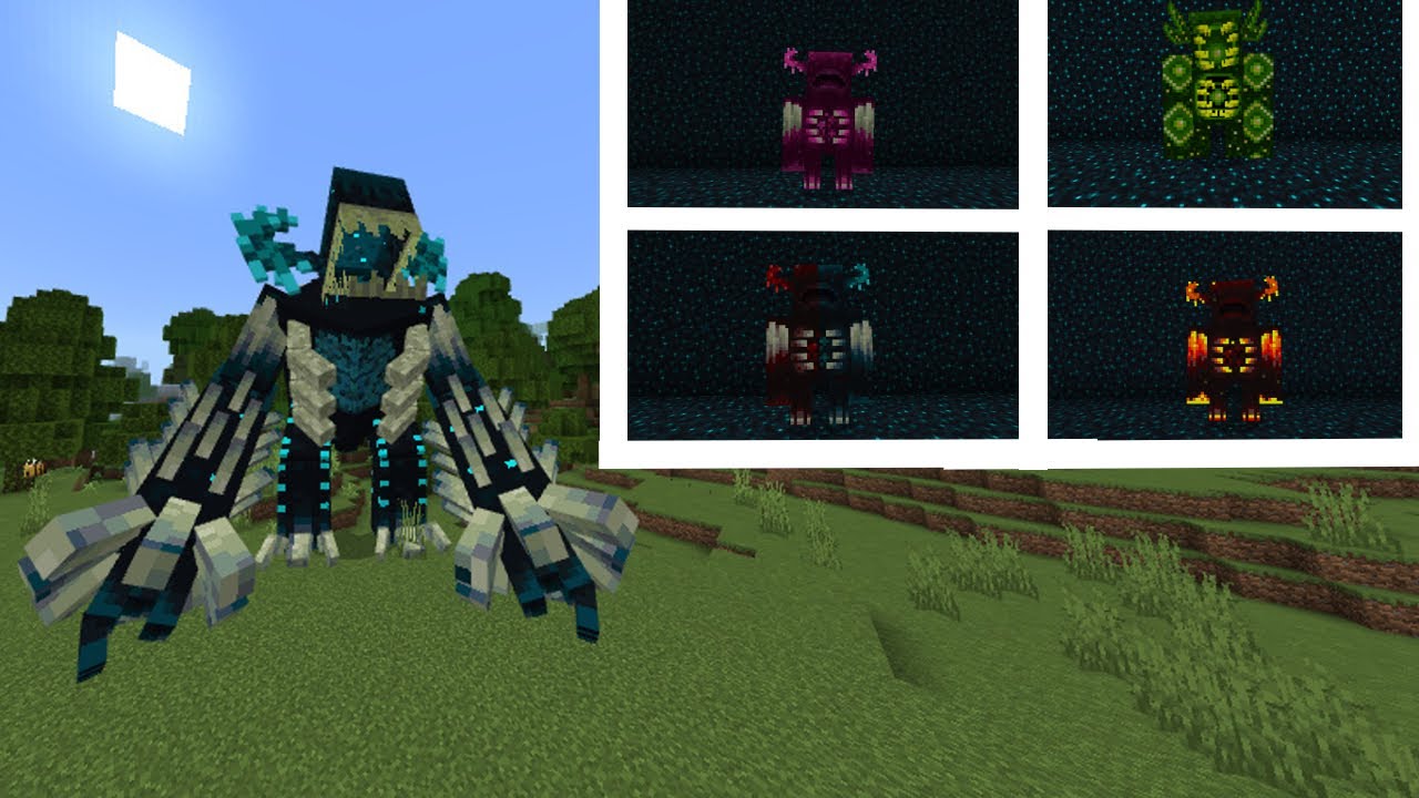 Warden Plus Addon Minecraft PE 1.19+ - YouTube
