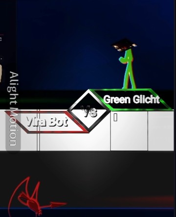 Green Glicht vs Vira Bot #alanbecker #capcut #aligthmotion - YouTube