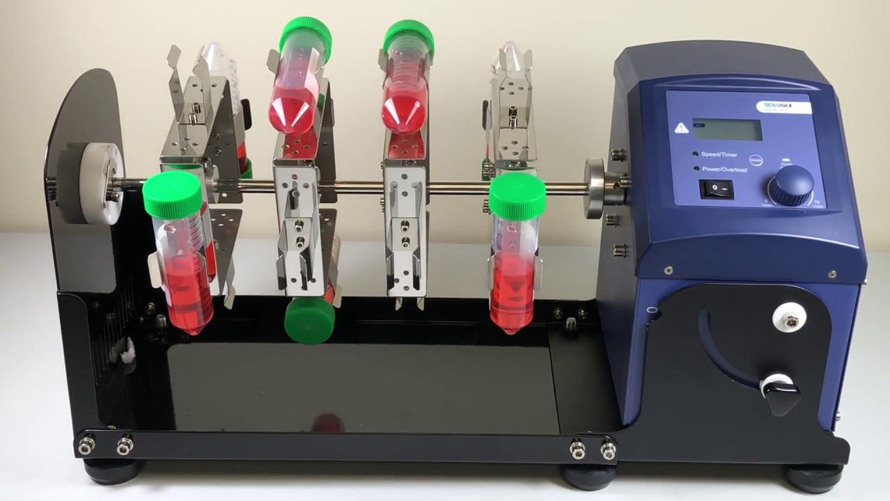 SCILOGEX MX-RL-Pro LCD Digital Rotisserie Tube Rotator - YouTube