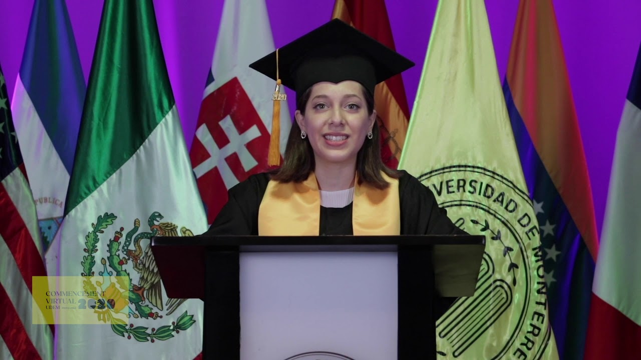 Resumen Commencement virtual UDEM Primavera 2020 | Universidad de ...