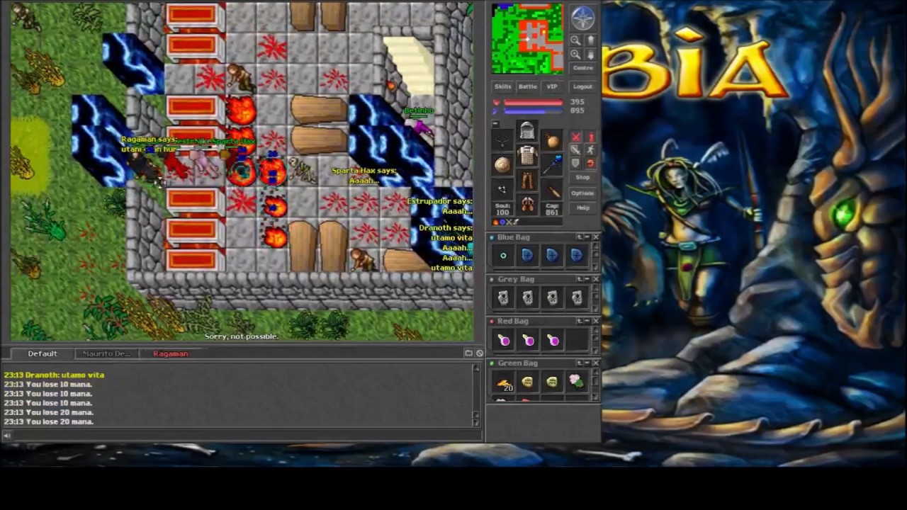 Tibia pvp Argentina #11 - 7.4 - Waropolis.no-ip.org clips! - YouTube