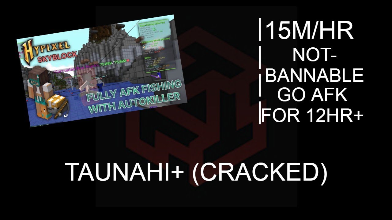 Fishing Macro - Fully AFK Script | Hypixel Skyblock [Taunahi+ V3.5] - YouTube