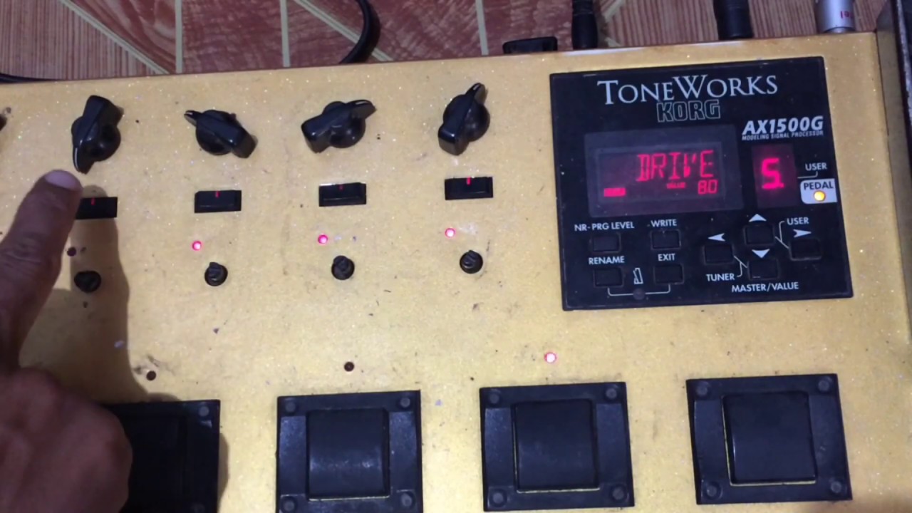 Setting AX-1500 AX 1500 suara ZOOM G7 - YouTube