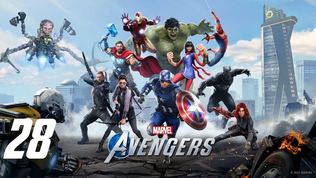 Bailey Plays Marvels Avengers (28) - YouTube