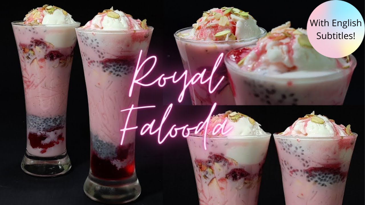 Royal Falooda Recipe in Tamil | Homemade Semiya(Sev) | Summer Special ...