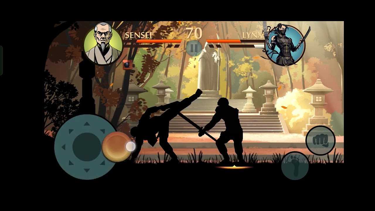 SENSEI VS LYNX || Shadow fight 2 special edition - YouTube