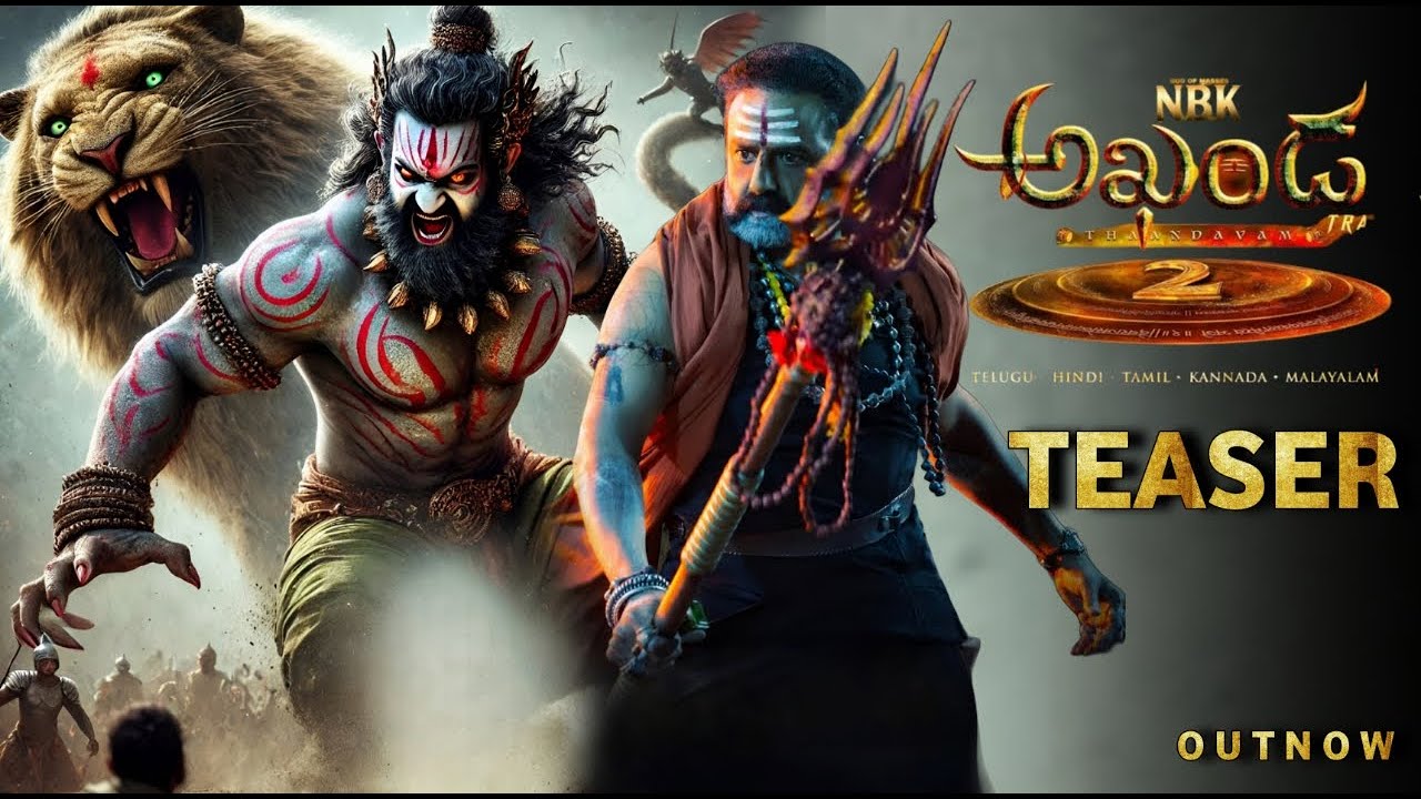 Akhanda 2 - Balakrishna Intro Teaser | Boyapati Srinu , Thaman ...