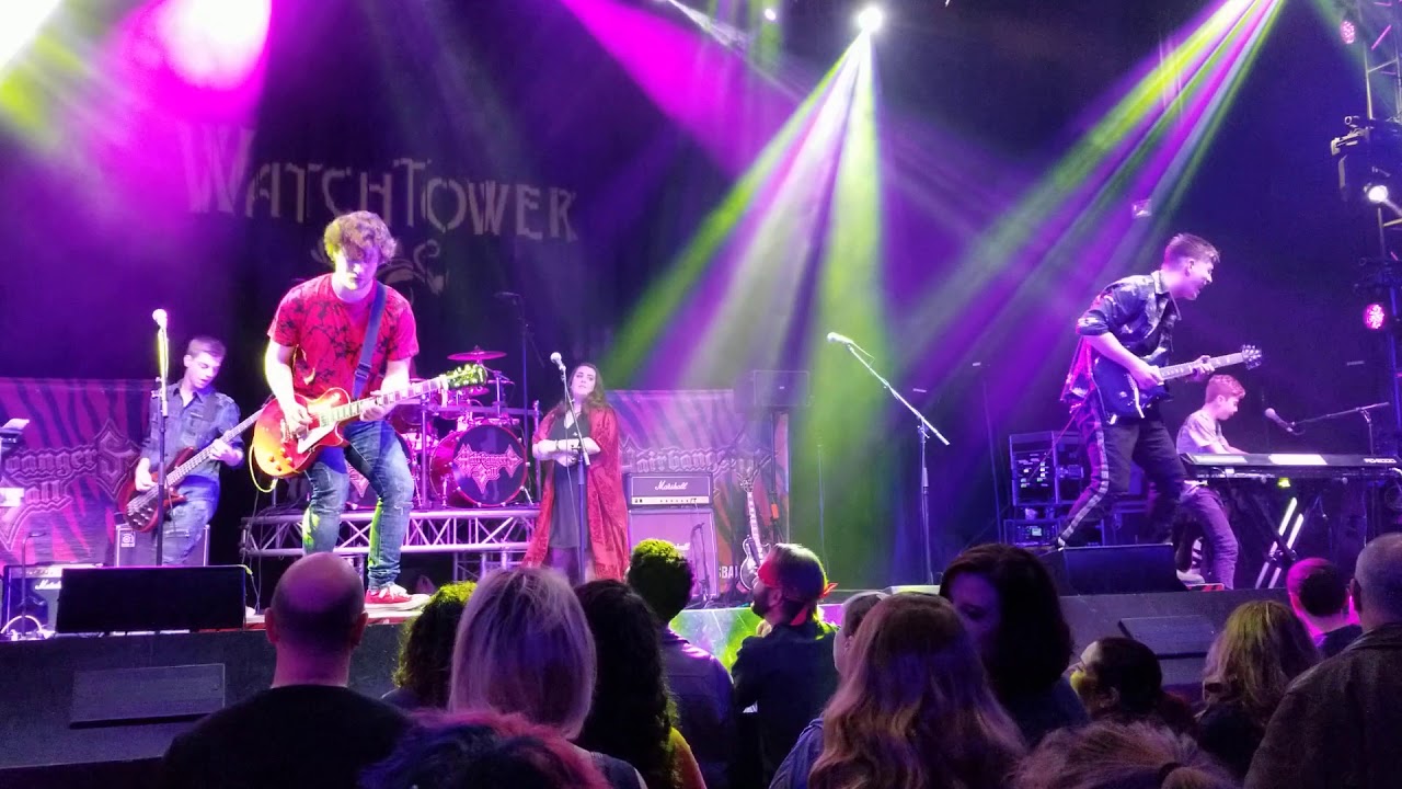 Watchtower Band - Highway Star guitar duet - YouTube