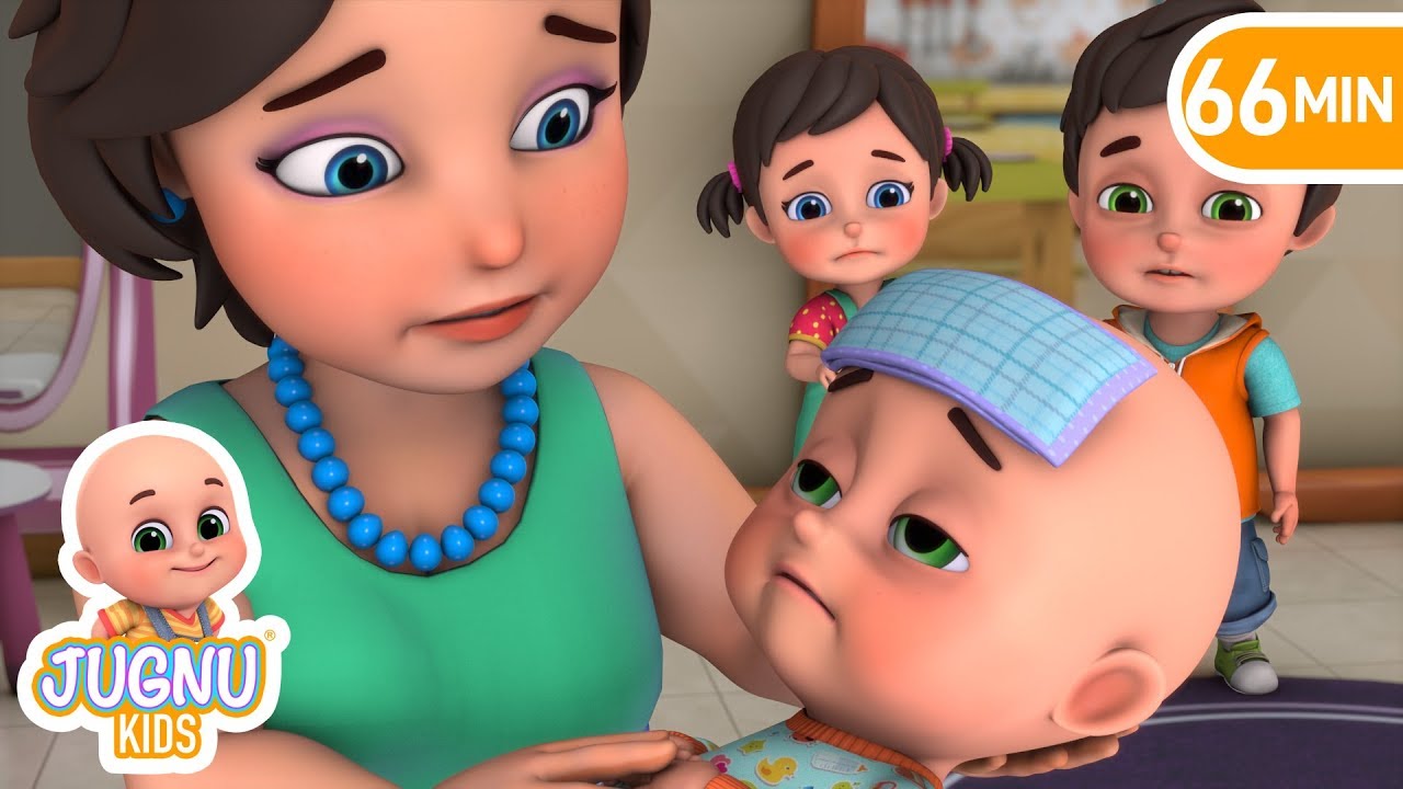 Don't Get Sick Song | The Wheels on the bus | Jugnu Kids Nursery Rhymes ...