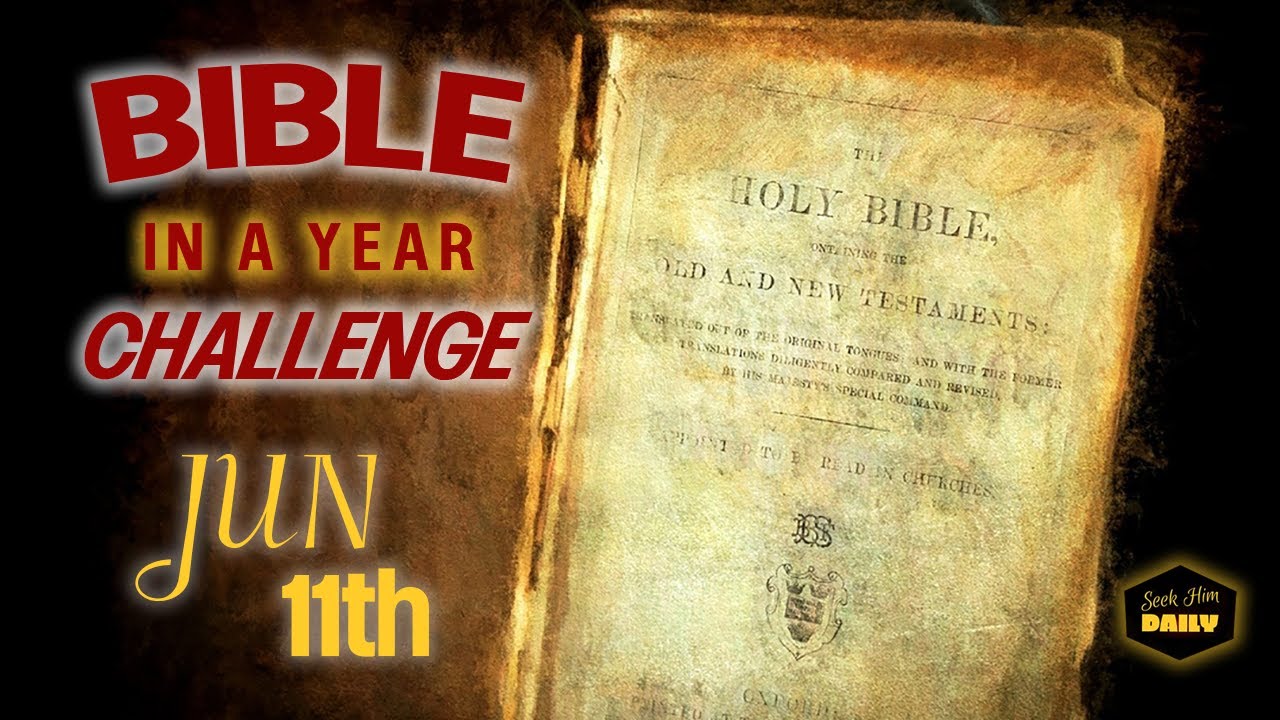 Daily Bible Study for JUN 11 - Bible In A Year Challenge | Blessings ...