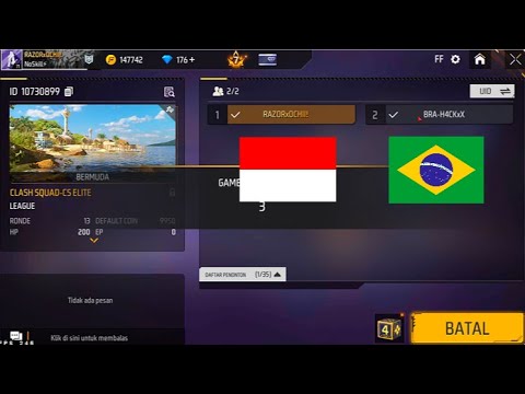 LAGA PEPENG INTERNASIONAL - INDONESIA VS BRAZIL!!! 🇮🇩  🇧🇷