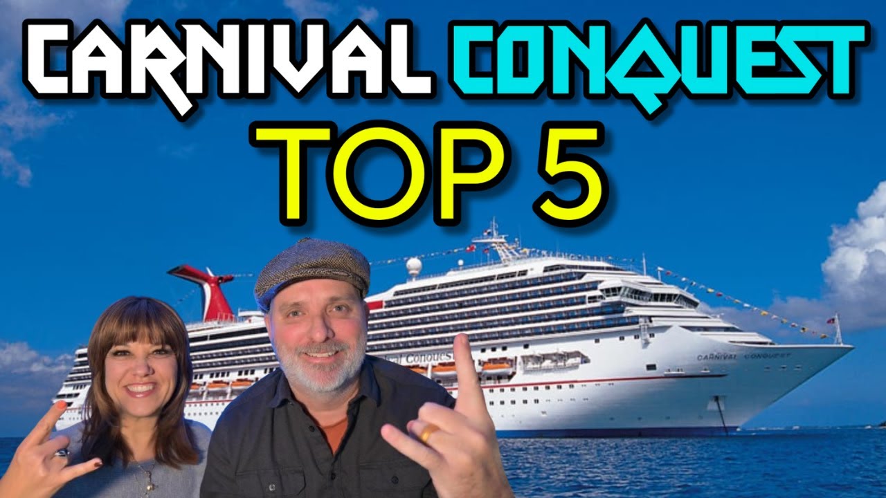 Carnival Conquest Revealed: Top 5 Things to Do on Board - YouTube