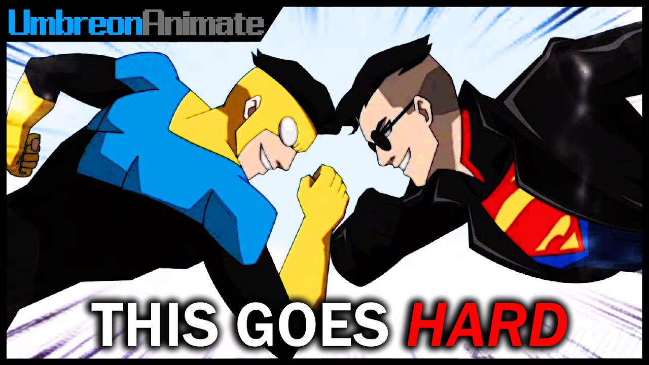 INVINCIBLE FANBOY REACTS TO INVINCIBLE VS SUPERBOY (THIS FIGHT GOES ...