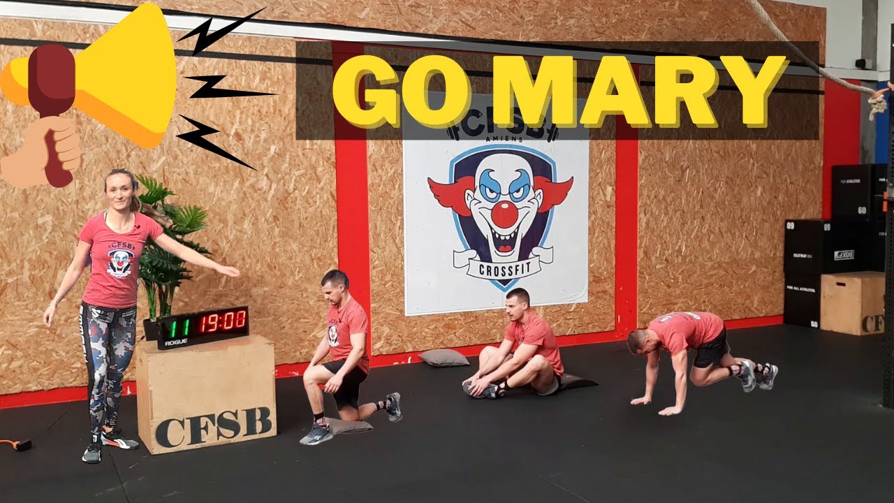 CFSB - Le WOD "Go Mary" ! Entrainement à la maison - YouTube