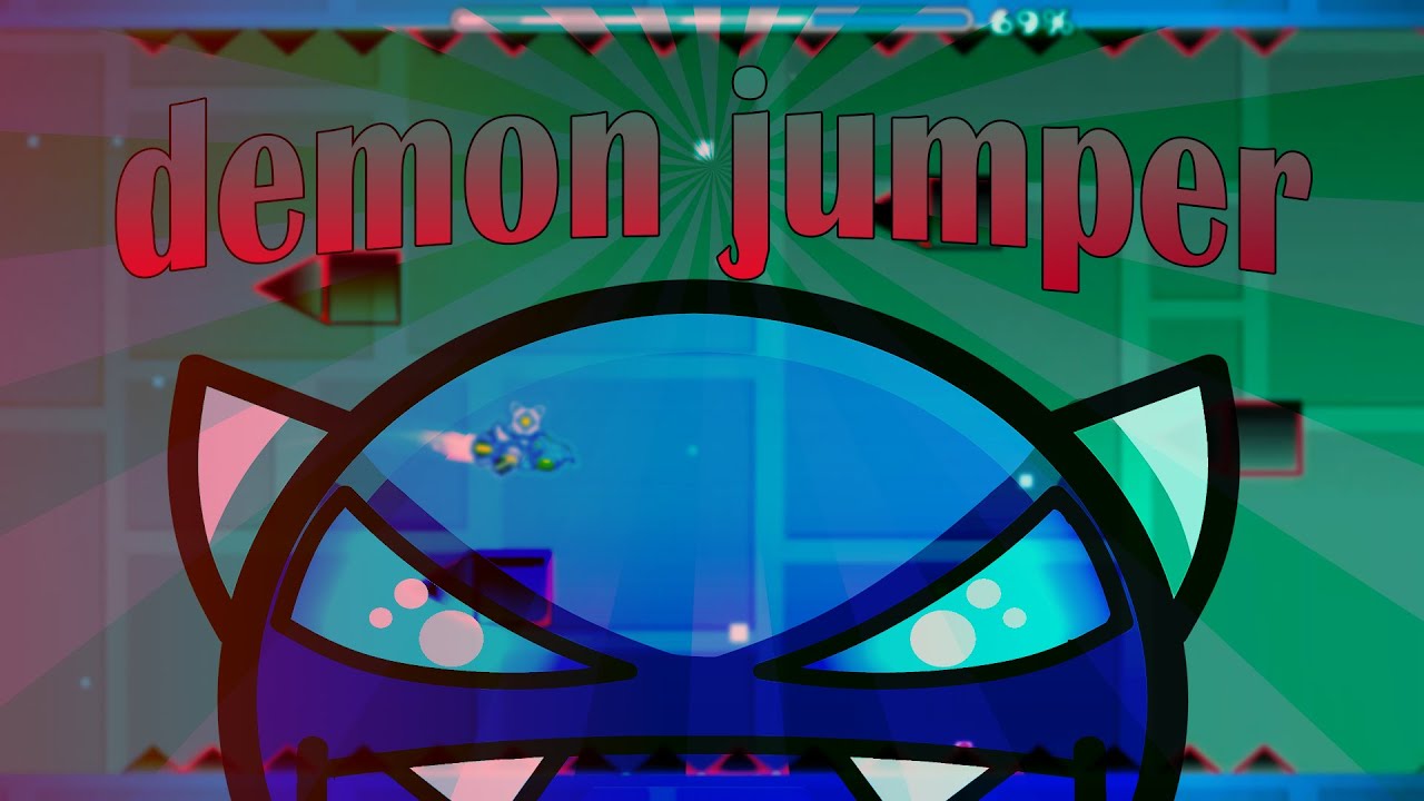 "demon jumper" 100% (Demon) - Geometry Dash - YouTube