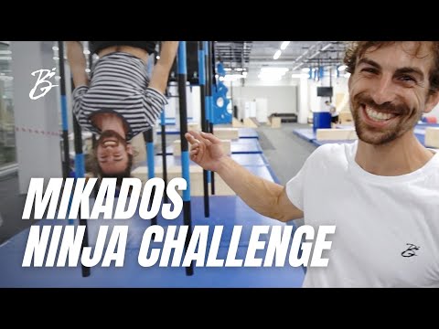 Mikados - Ninja Warrior Hindernis #3-Benni Grams Max Sprenger und Joel Mattli Overground Basel