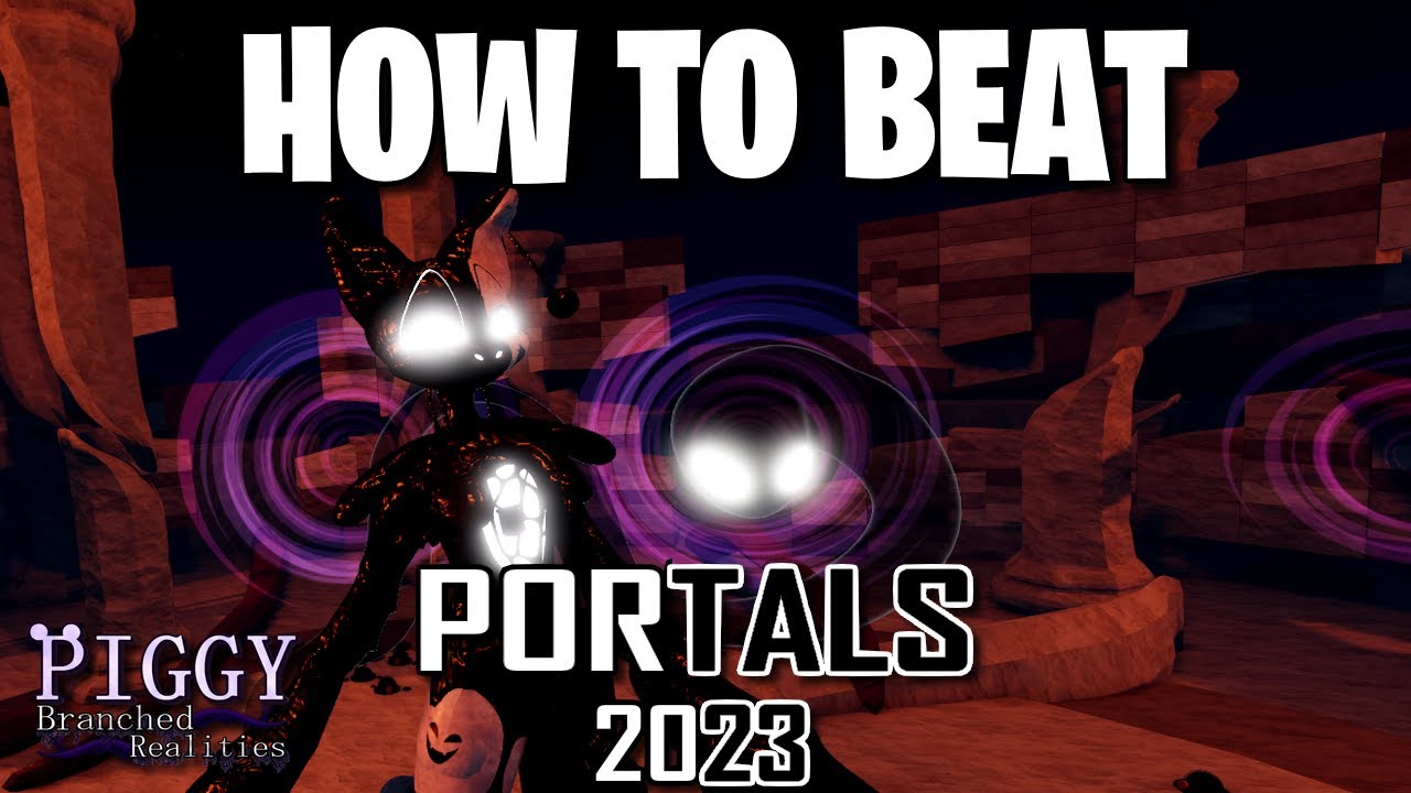 HOW TO BEAT PORTALS (2023) AND GET THE "SEN" SKIN IN "Piggy: Branched ...