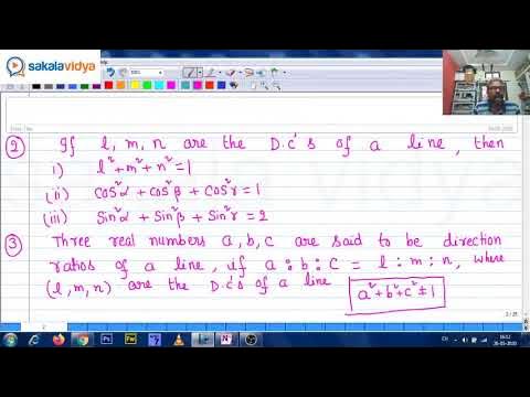 Coordinate geometry||DCS&DRS||EAMCET||JEE MAINS||NDA|| PGT&TGT||PART01#SAKALAVIDYA#eamcet2023 ...