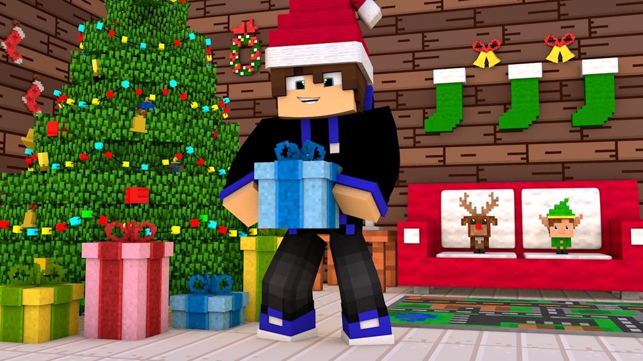 ENCONTREI O PAPAI NOEL - ESPECIAL DE NATAL (MINECRAFT MACHINIMA) - YouTube