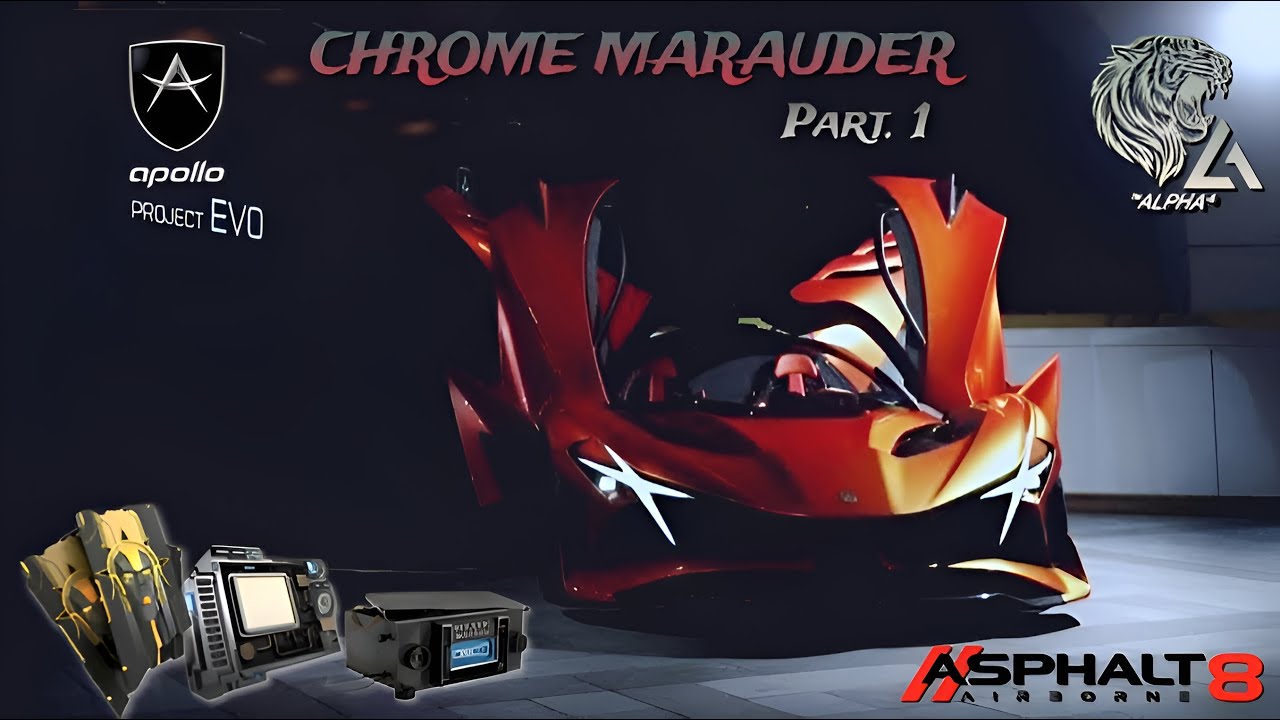Chrome Marauder (Part. 1) / Apollo Evo / Pagani Huayra R 20th Asphalt ...