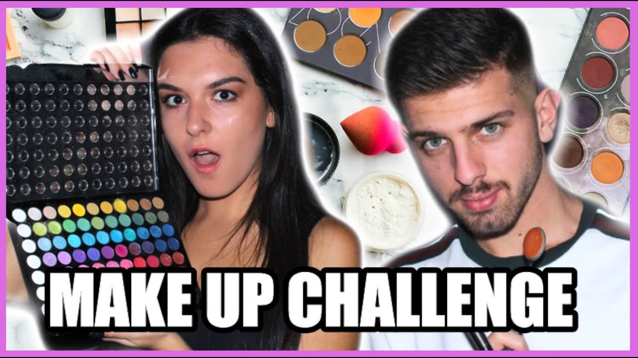 ΒΑΦΩ ΤΗΝ ΚΟΠΕΛΑ ΜΟΥ MAKE UP CHALLENGE | Giannakopoulos - YouTube