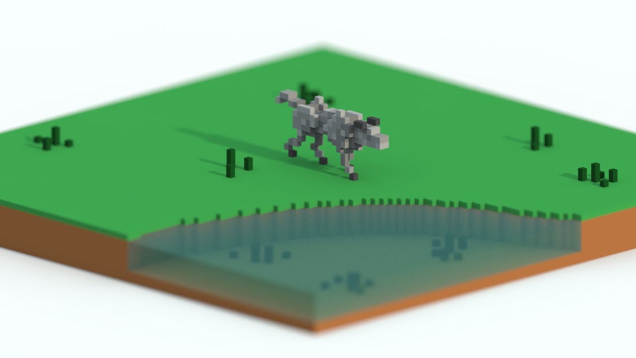 Magicavoxel Animation