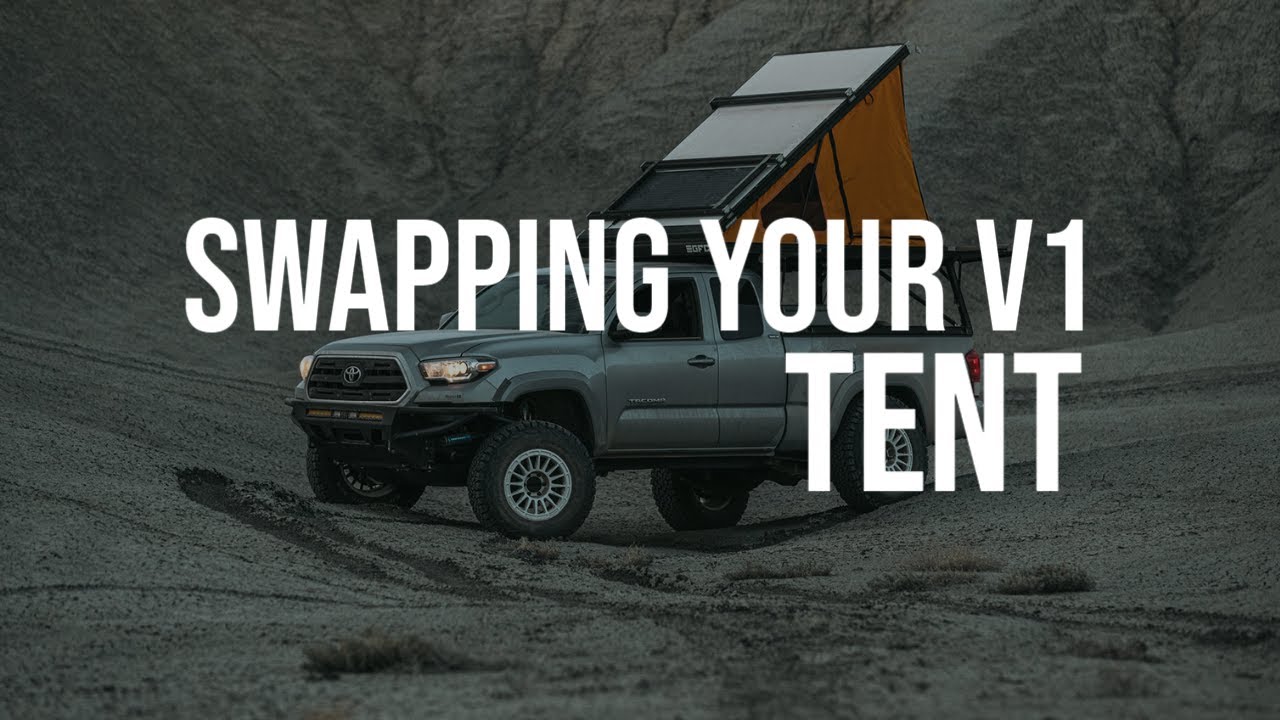 How to swap your V1 Tent Fabric - YouTube