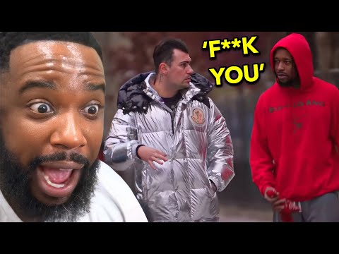CashNasty Reacts To Throwing Fake GANG SIGNS On THUGS In The HOOD!