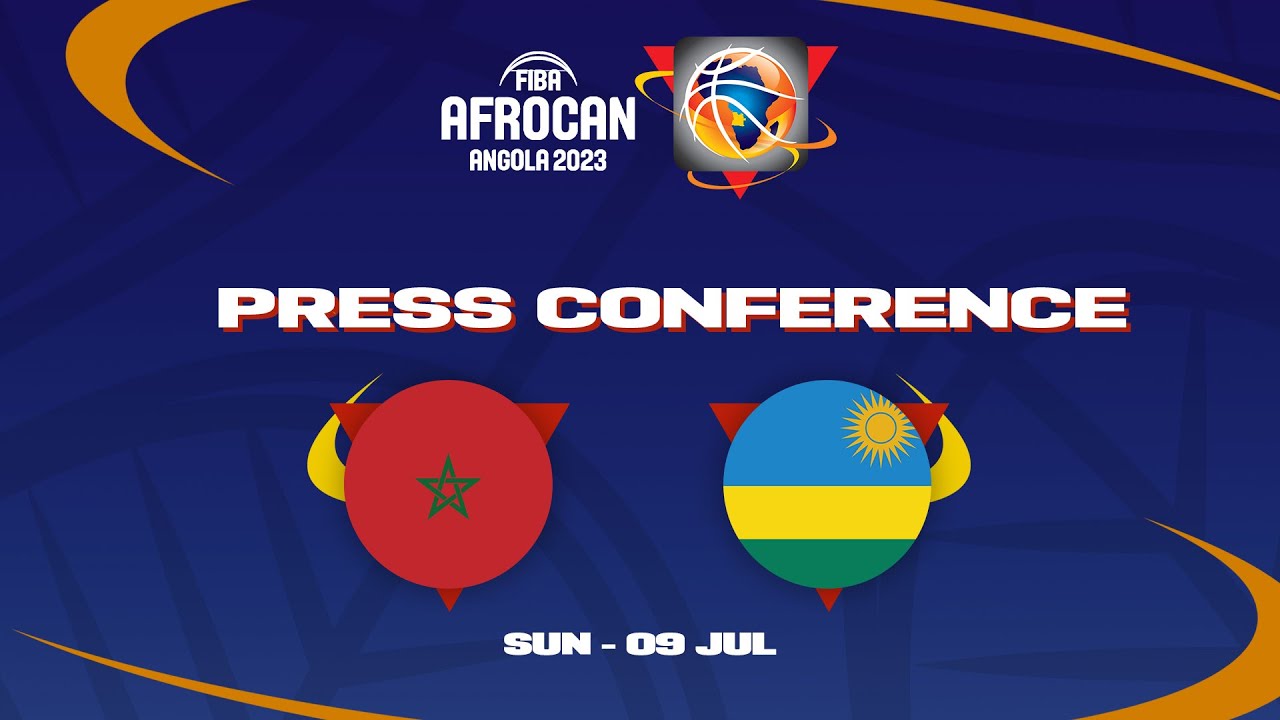 Morocco v Rwanda - Press Conference | FIBA AfroCAN 2023 - YouTube