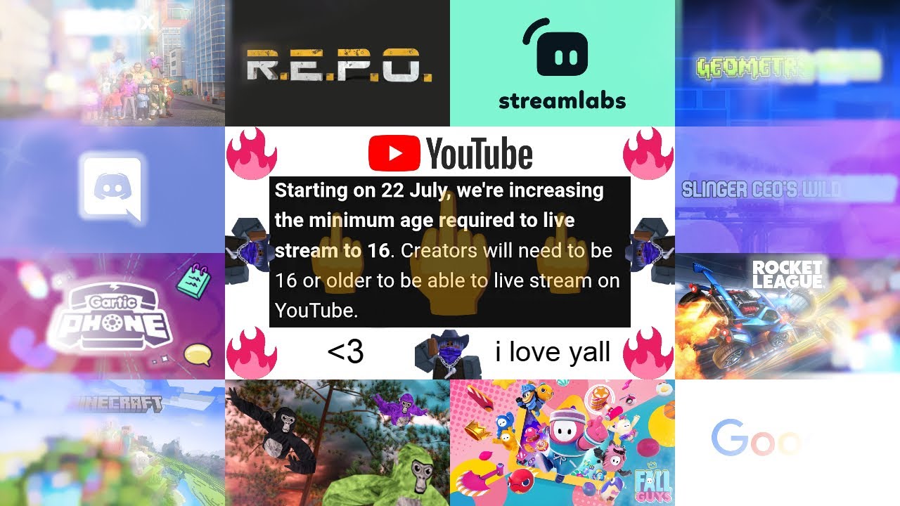 🔴 LIVE 🔴 MY LAST STREAM ON YOUTUBE... - YouTube