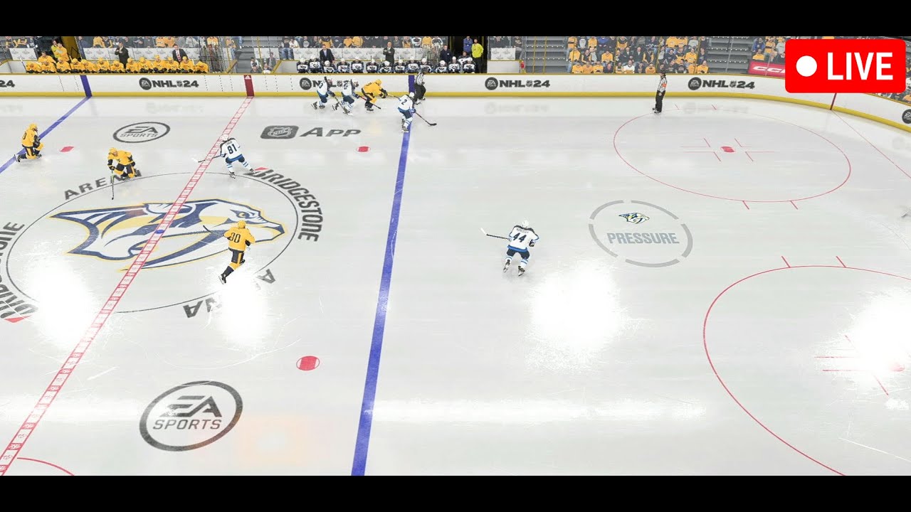 [LIVE] 🔴 Winnipeg Jets vs Nashville Predators | NHL Live Full Match ...