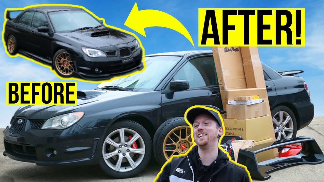 Transforming A Subscribers WRX in 10 Minutes! - YouTube