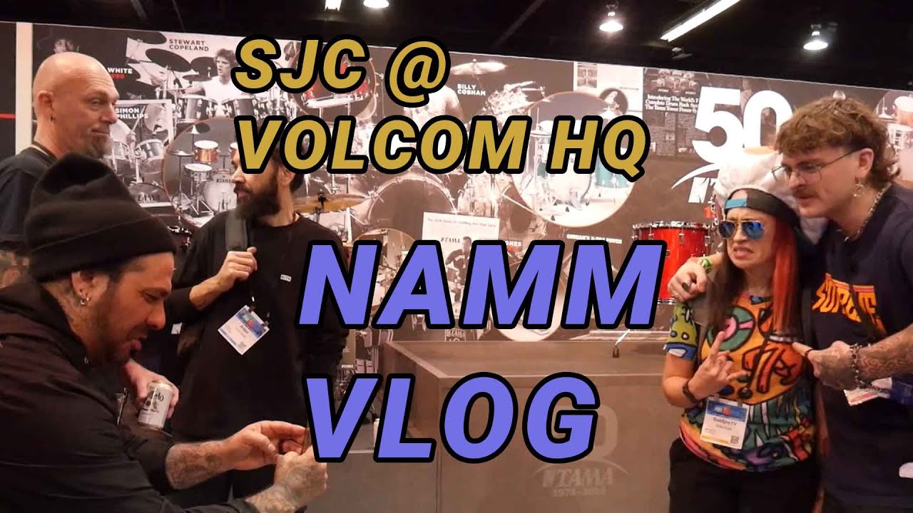 SJC & NAMM VLOG | SunfyreTV - YouTube