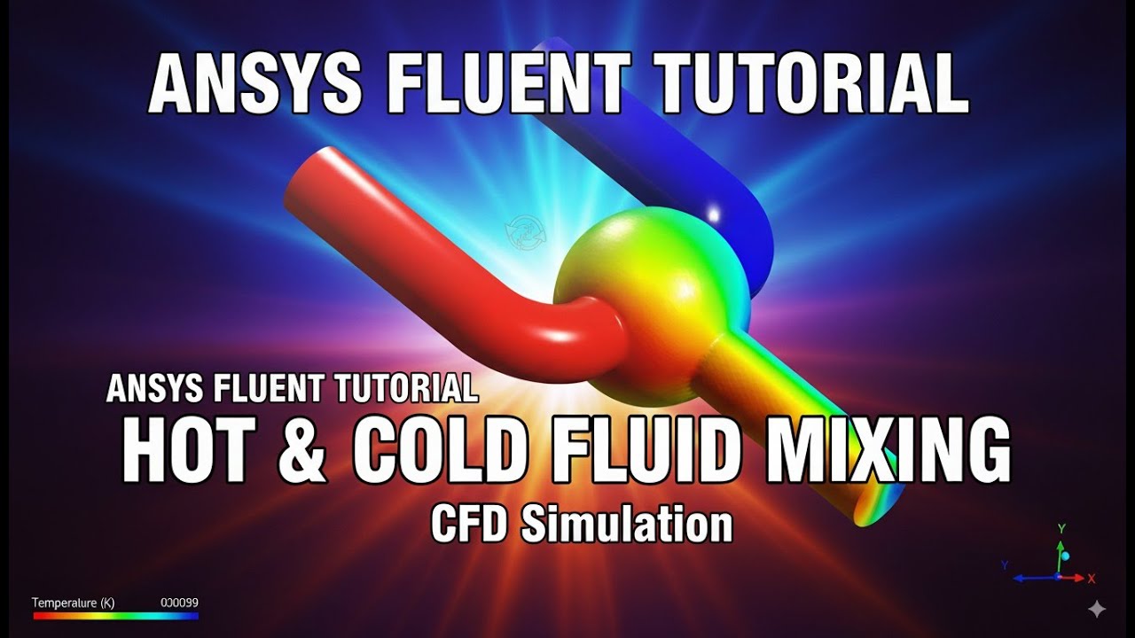 ANSYS Fluent Tutorial: Heat Transfer Analysis of Hot & Cold Fluid Mixing | Step-by-Step Guide ...