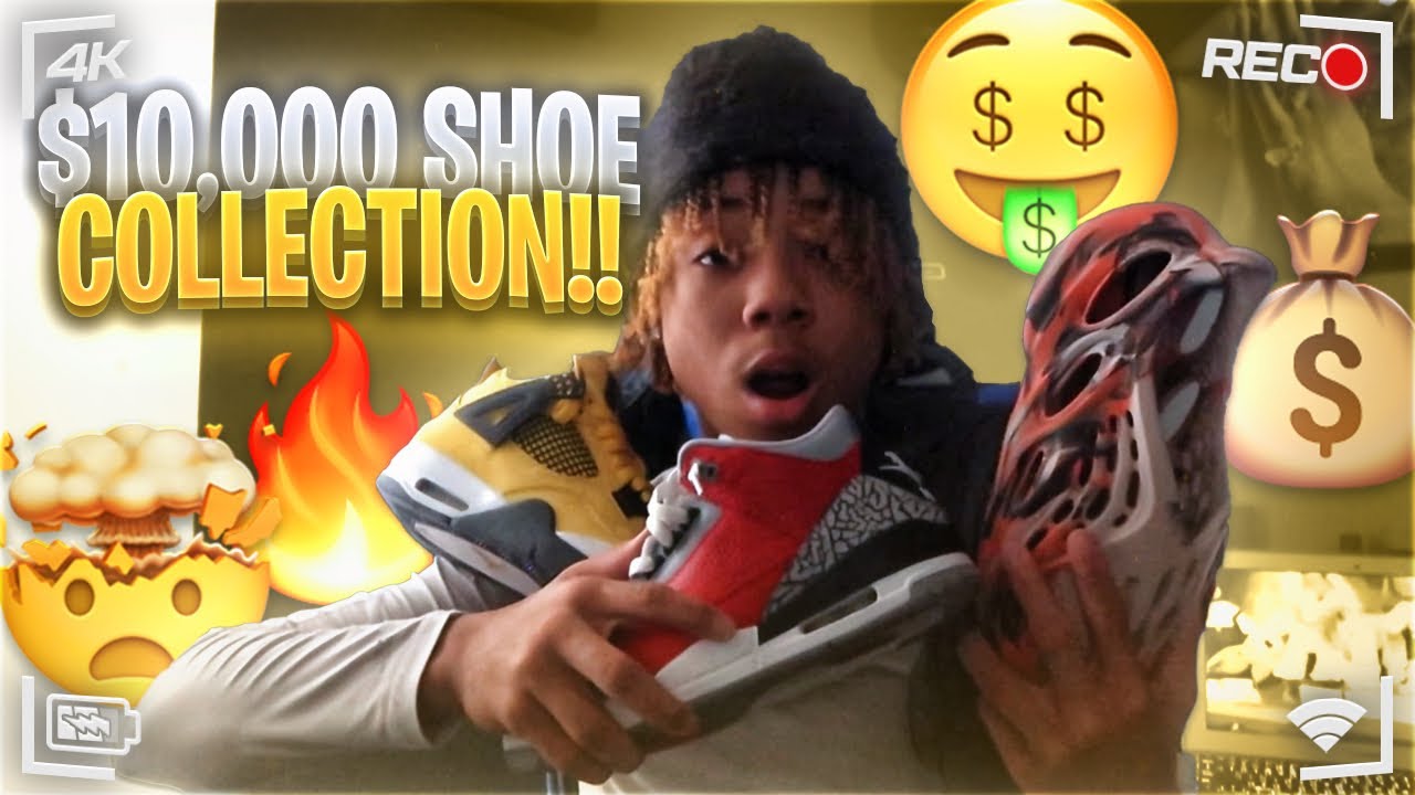 MY UPDATED $10,000 SHOE COLLECTION 🔥🤯 | FamousRae - YouTube