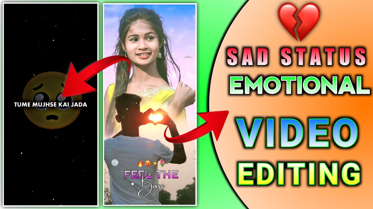 Sad Status Editing Alight Motion |😭New Effect Sad Video Editing💔 ...