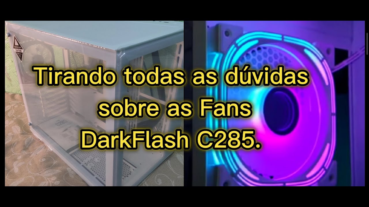 Todas as dúvidas sobre as Fans A-RGB do gabinete Aigo DarkFlash C285 ...